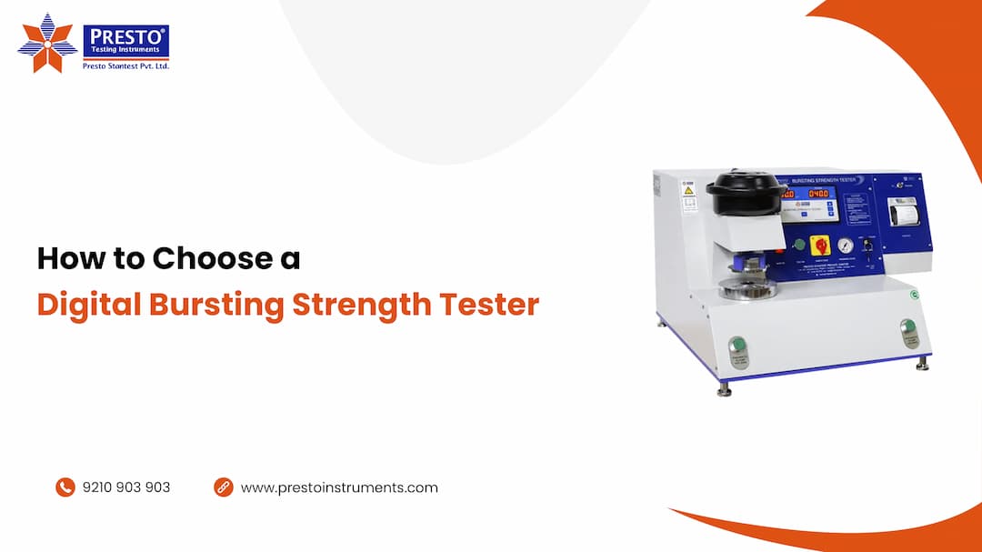 How to Choose a Digital Bursting Strength Tester