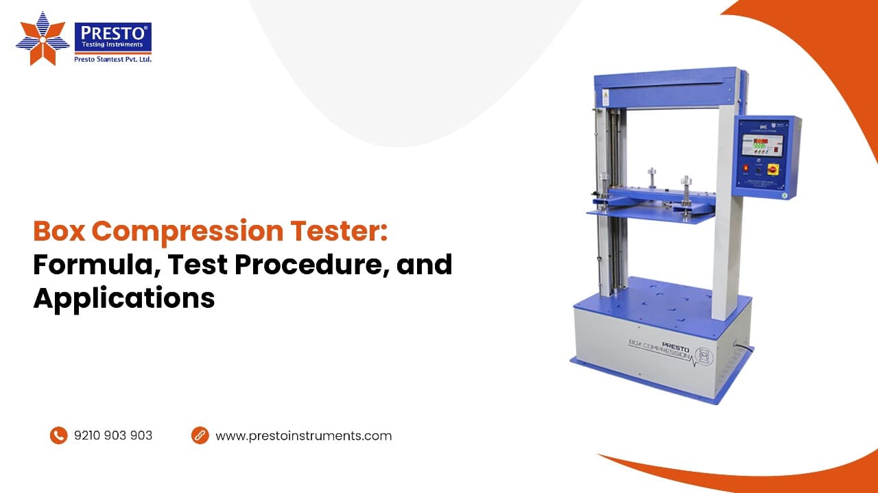 High-Quality Box Compression Tester | Presto Instruments